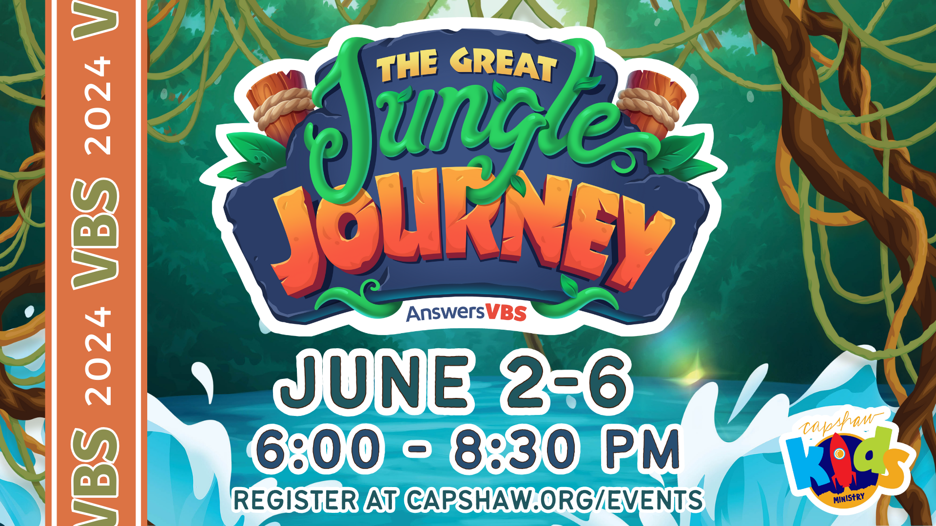 Capshaw 2024 VBS - The Great Jungle Journey