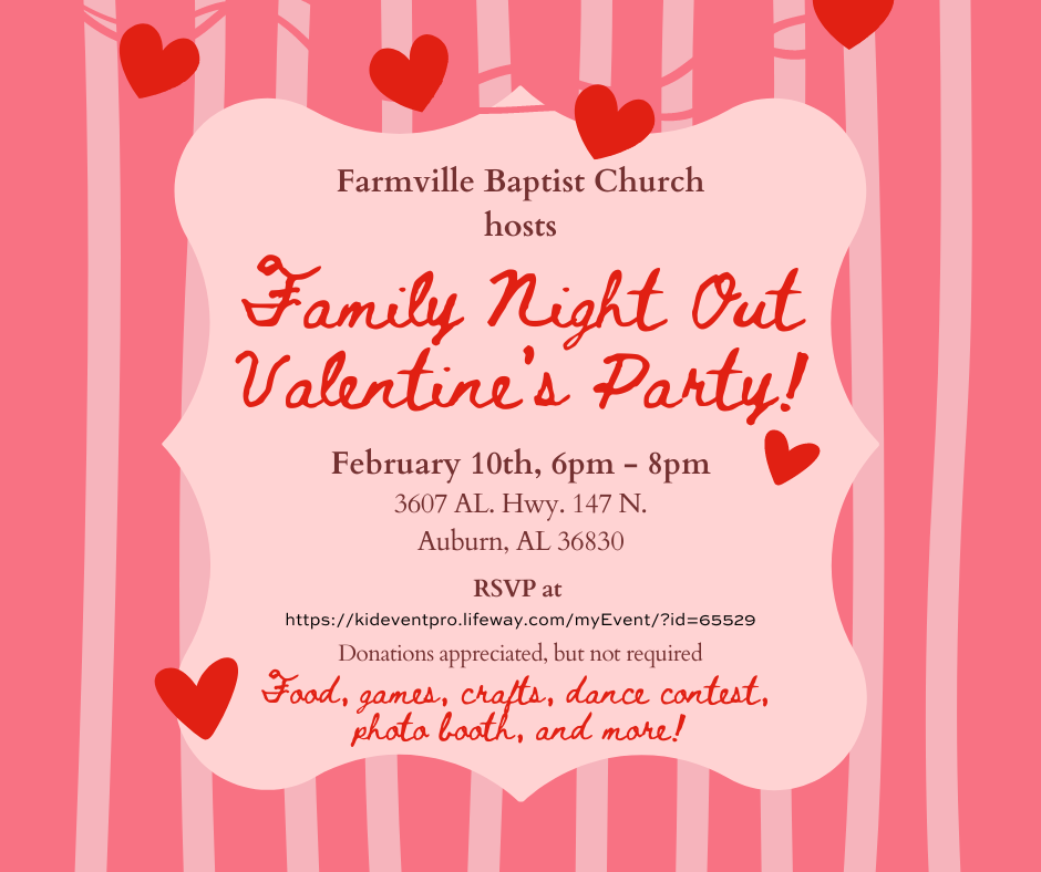 Family Night Out Valentine's Party